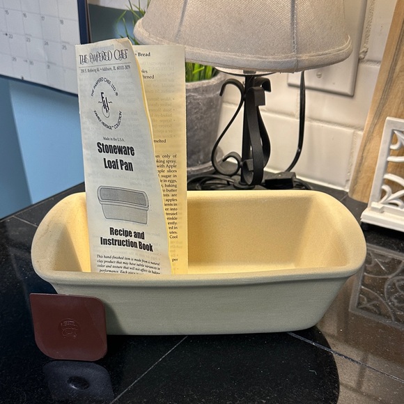 The Pampered Chef | Kitchen | The Pampered Chef Stoneware Loaf Pan ...
